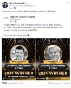 Nicholas Cowell and Adrian Levy: A Legacy of Success in Property ...