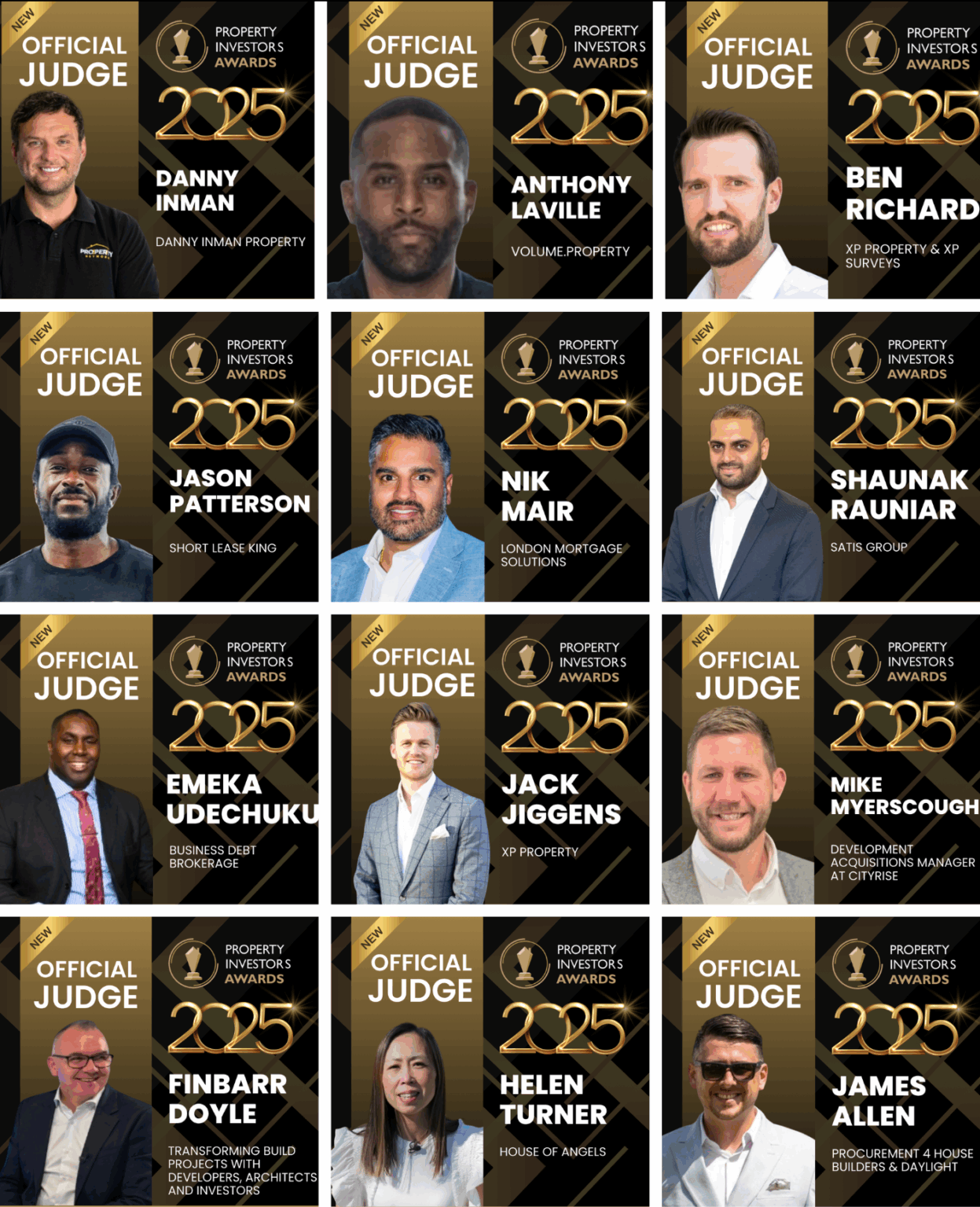 Introducing the New Judges for the 2025 Property Investors Awards ...